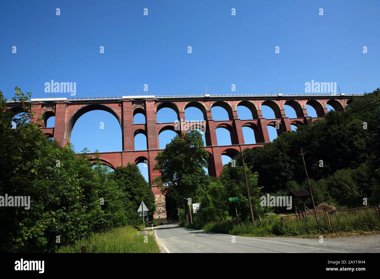 The Göltzschtal Bridge is a railway bridge and the largest brick bridge ...