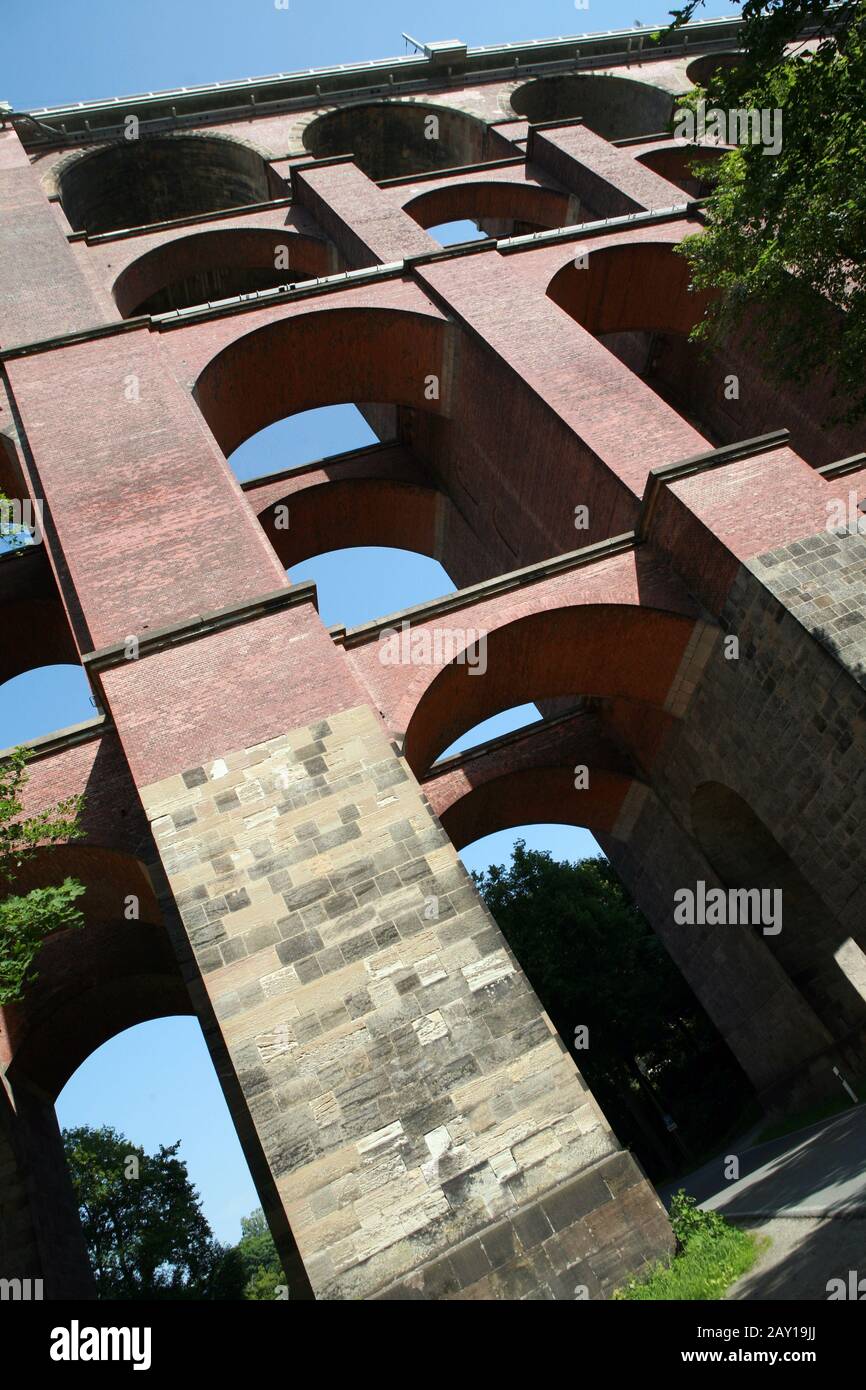 The Göltzschtal Bridge is a railway bridge and the largest brick bridge ...