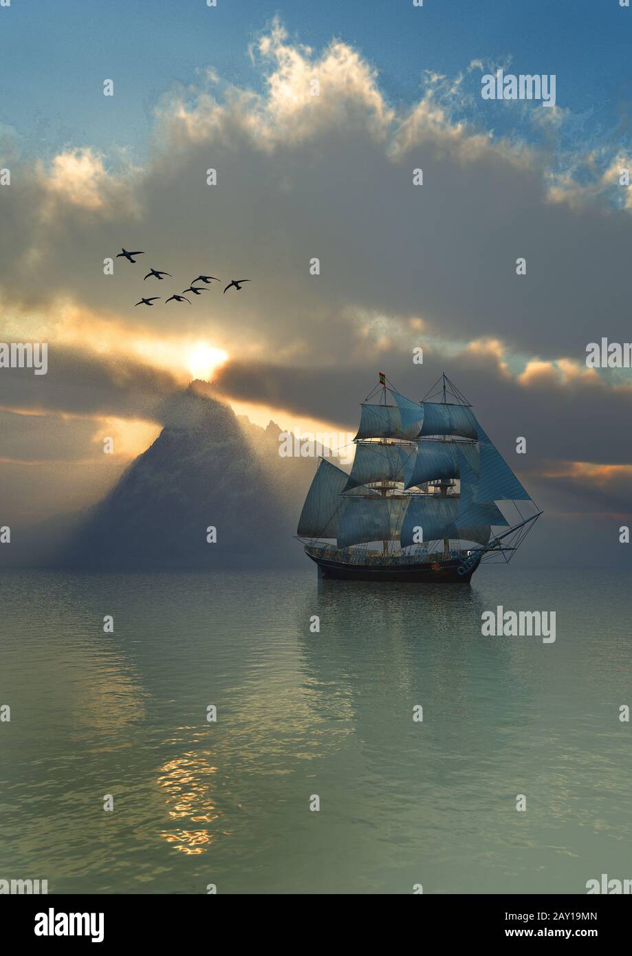 Brig ship hi-res stock photography and images - Alamy