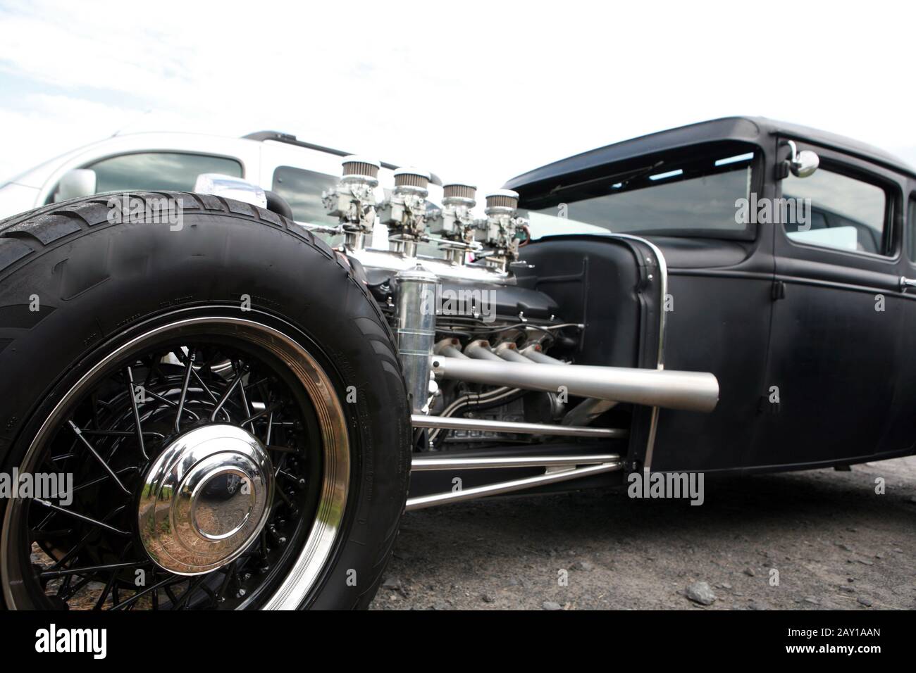 classic car replica Stock Photo - Alamy