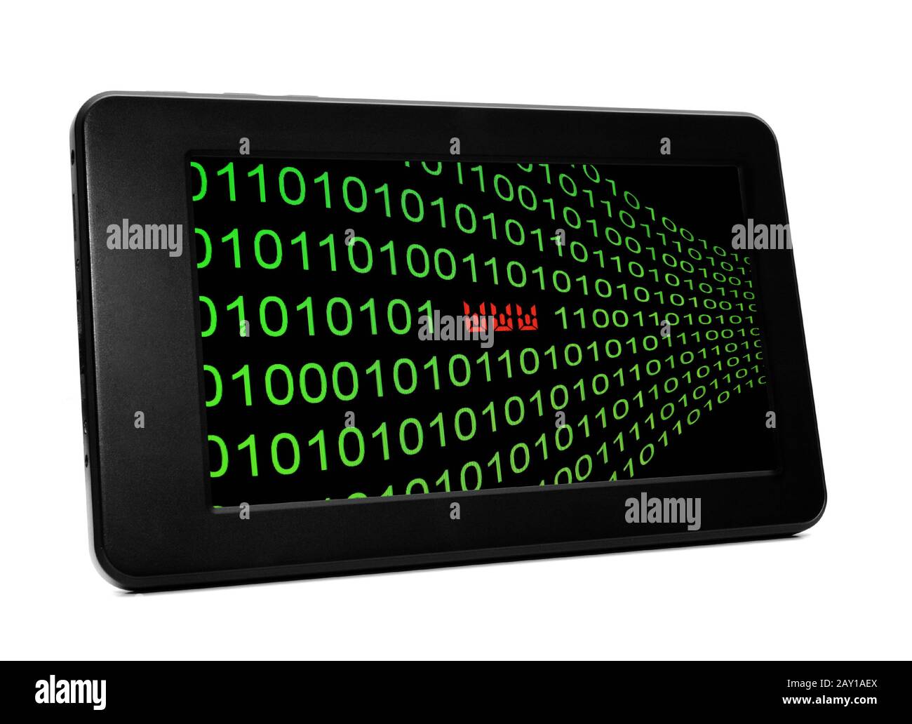Internet browser on tablet Cut Out Stock Images & Pictures - Alamy