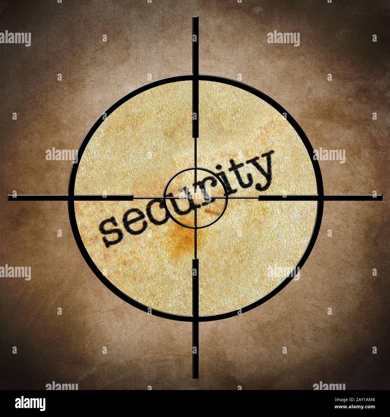 Security target concept Stock Photo - Alamy