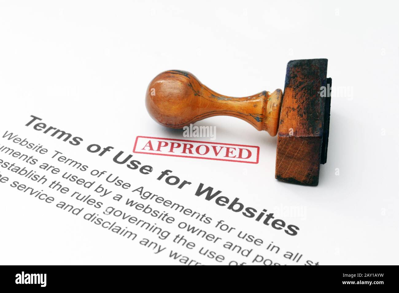 Approved banner hi-res stock photography and images - Alamy