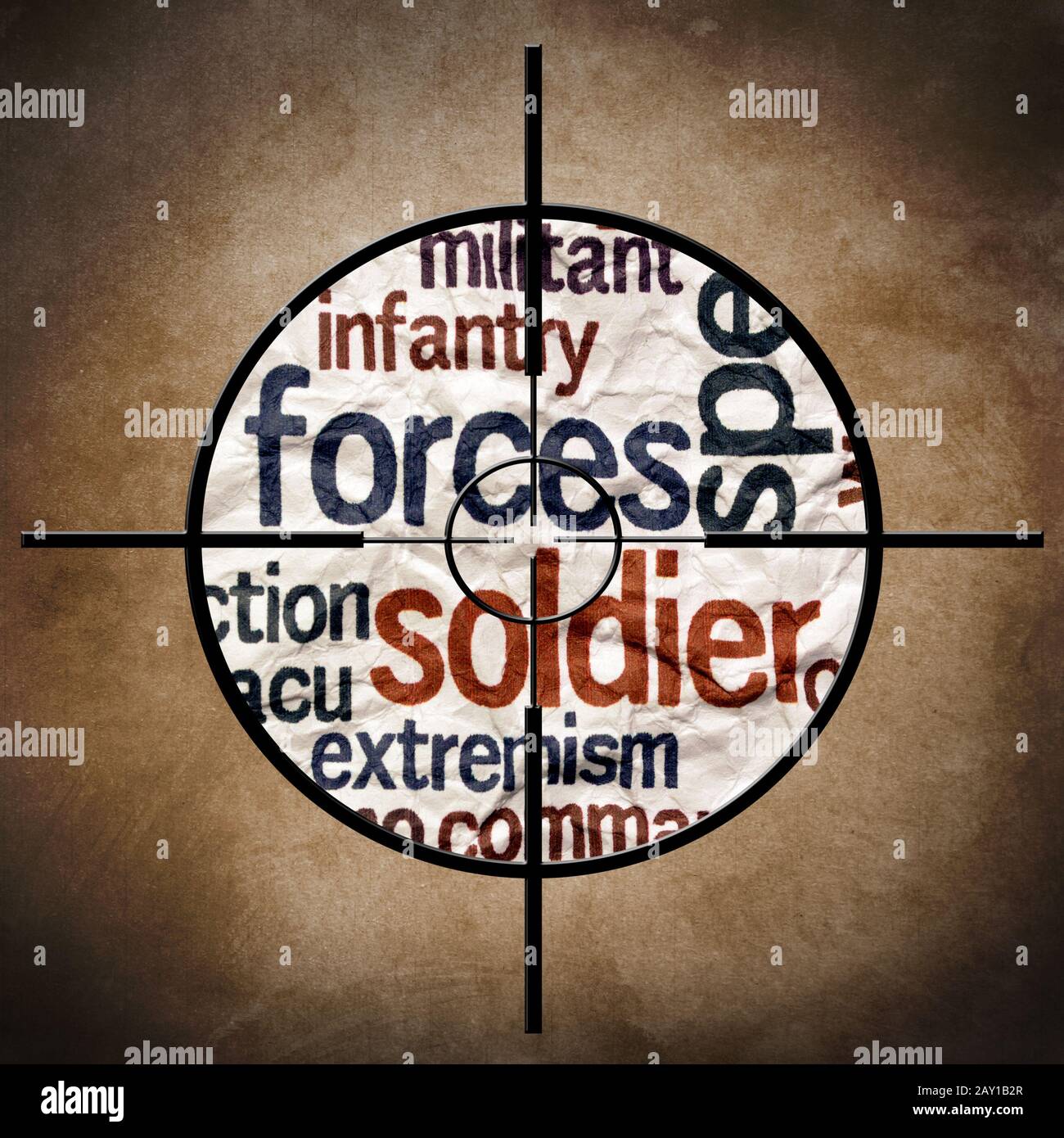 Military target hi-res stock photography and images - Alamy