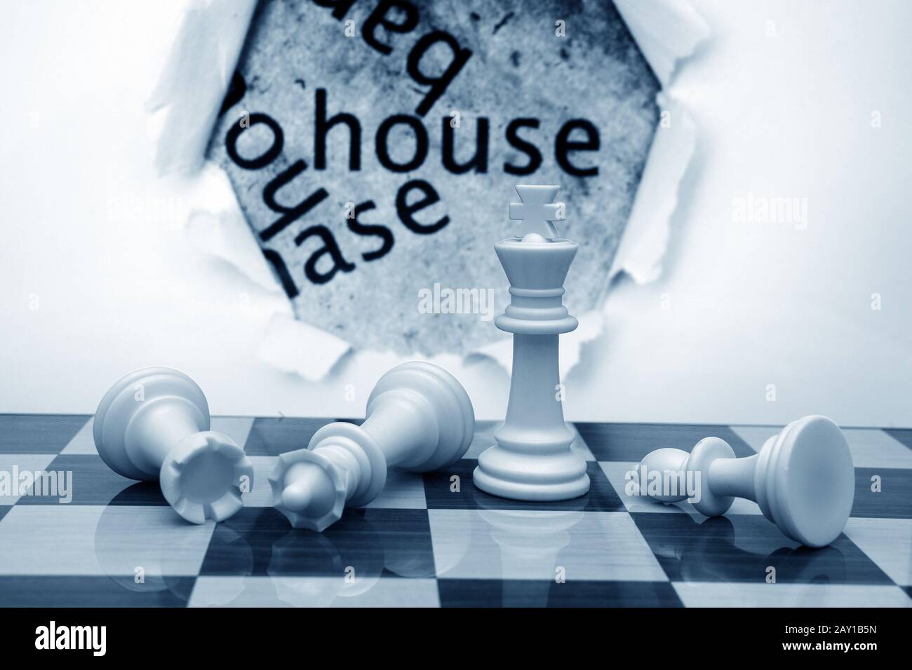 Chess and checker house hi-res stock photography and images - Alamy
