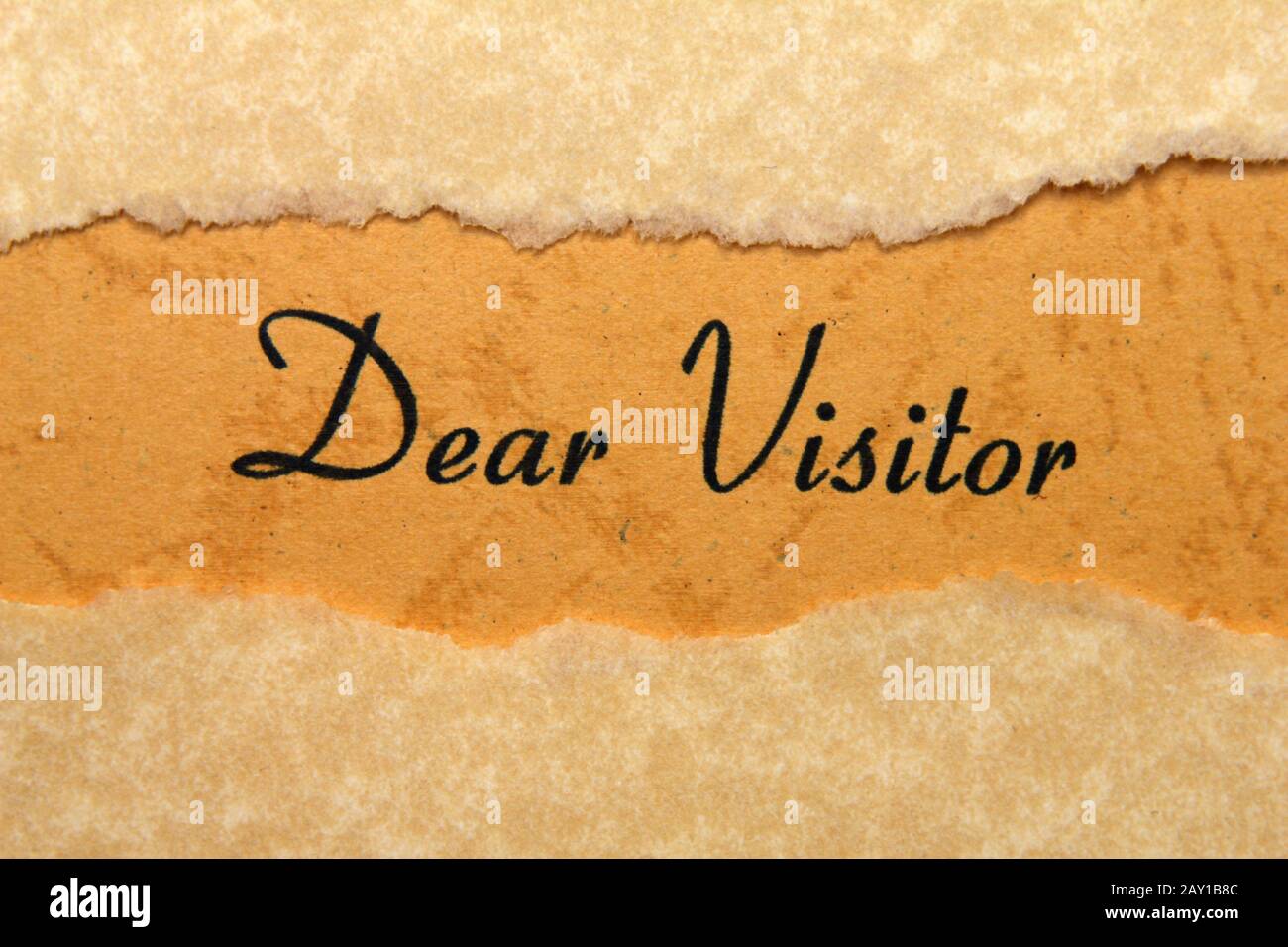 Your dear message hi-res stock photography and images - Alamy