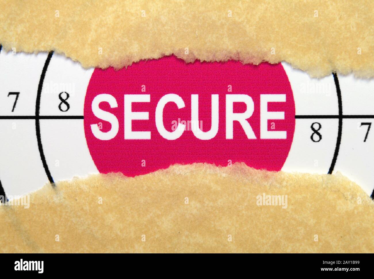 Secure word hi-res stock photography and images - Alamy