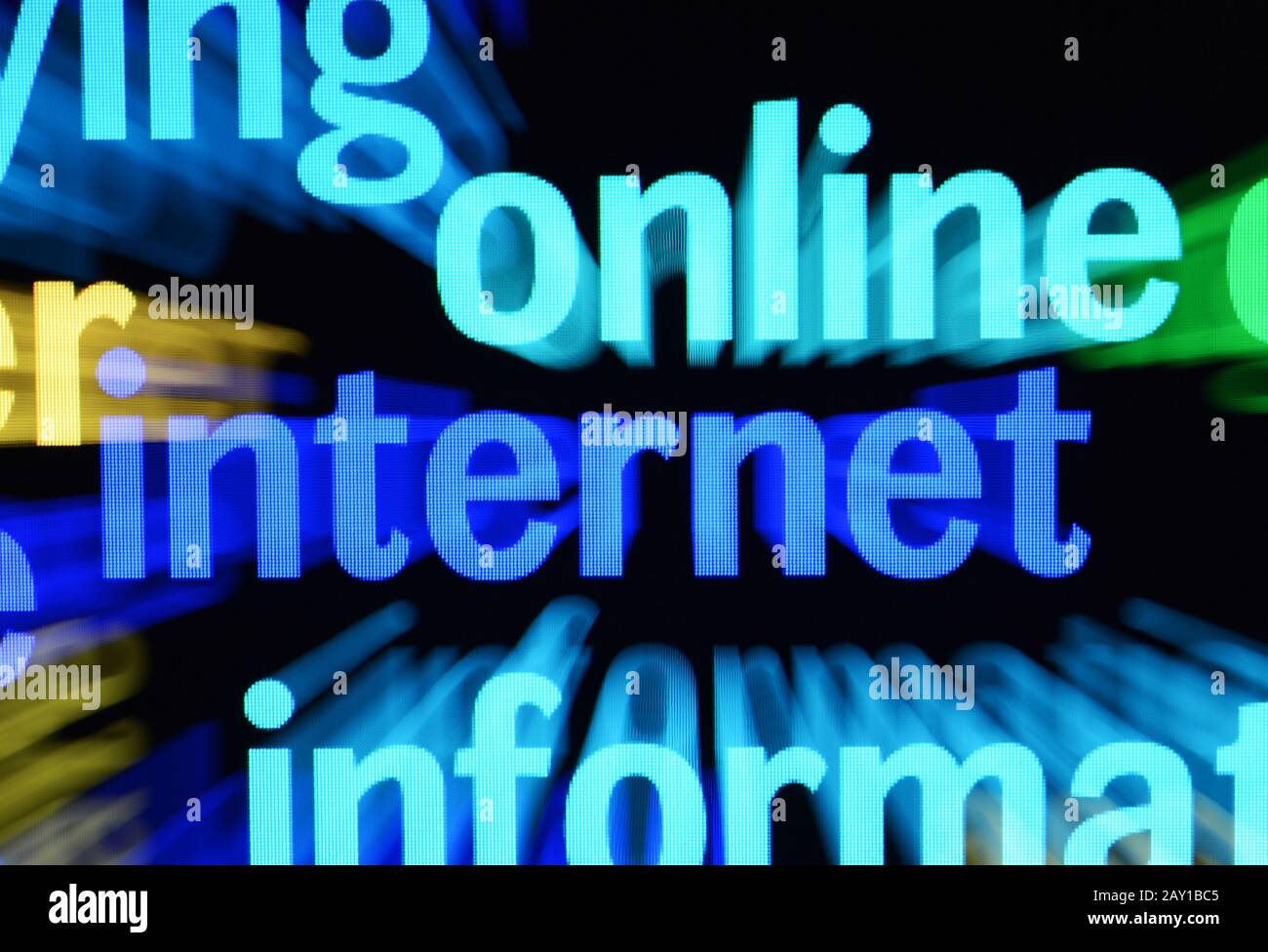 Online word hi-res stock photography and images - Alamy