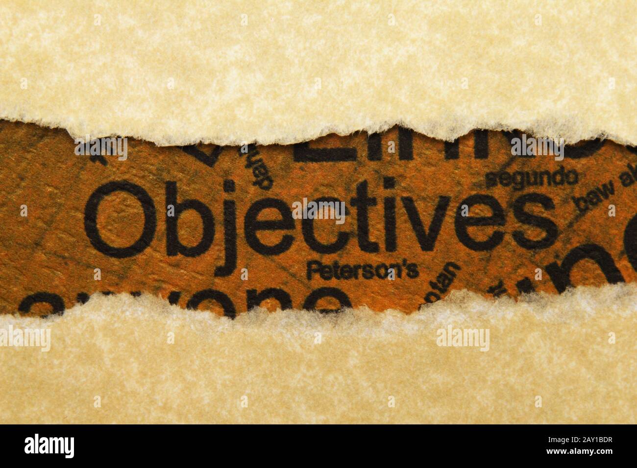 Objectives hi-res stock photography and images - Alamy