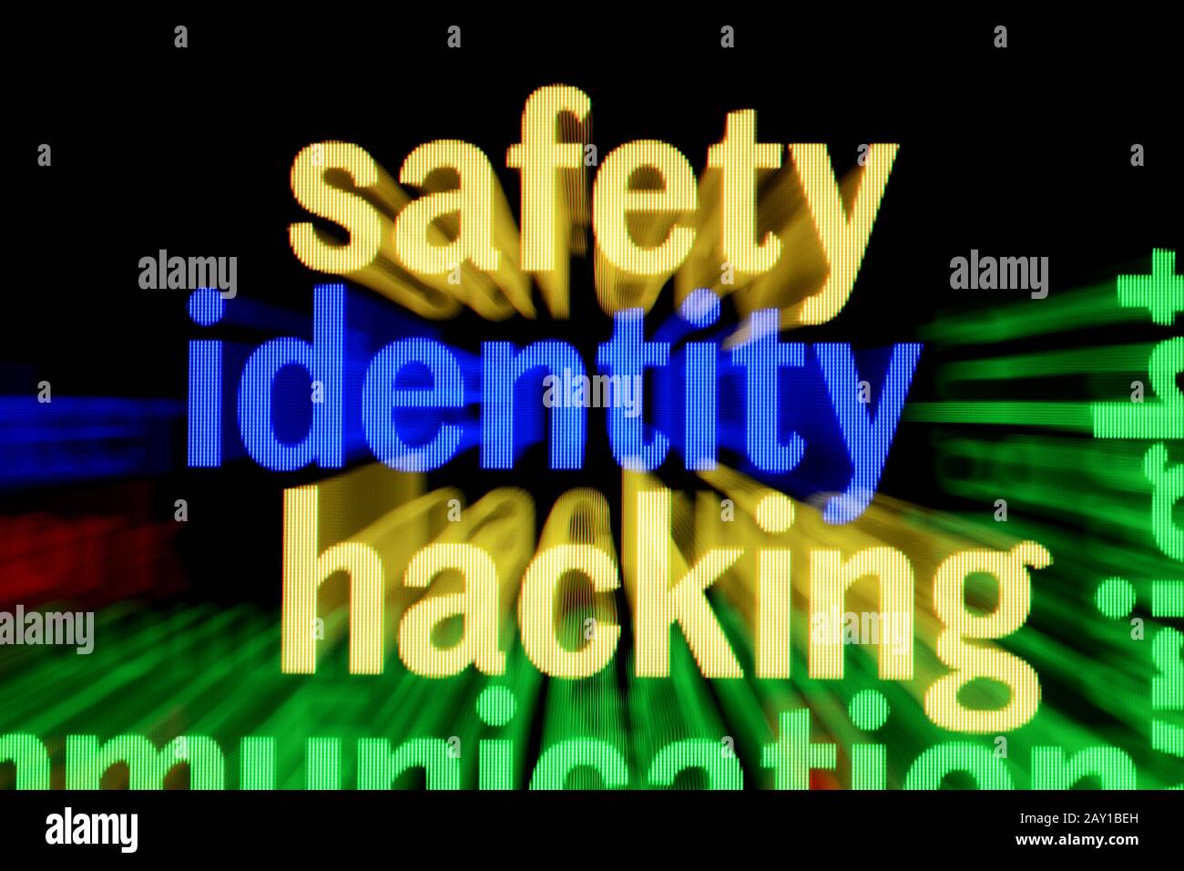 Safety identity hacking Stock Photo - Alamy