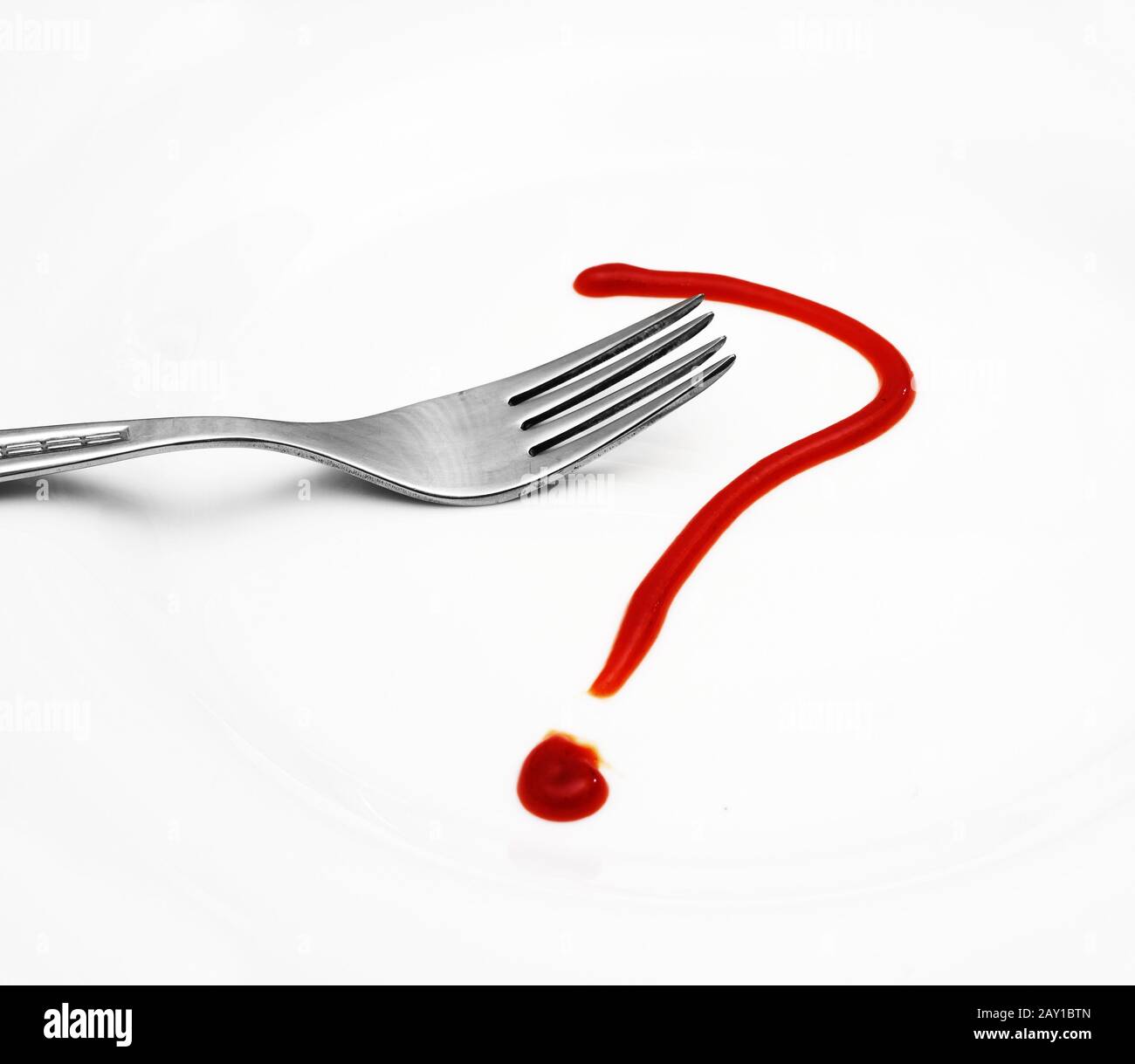 Question mark on white hi-res stock photography and images - Alamy