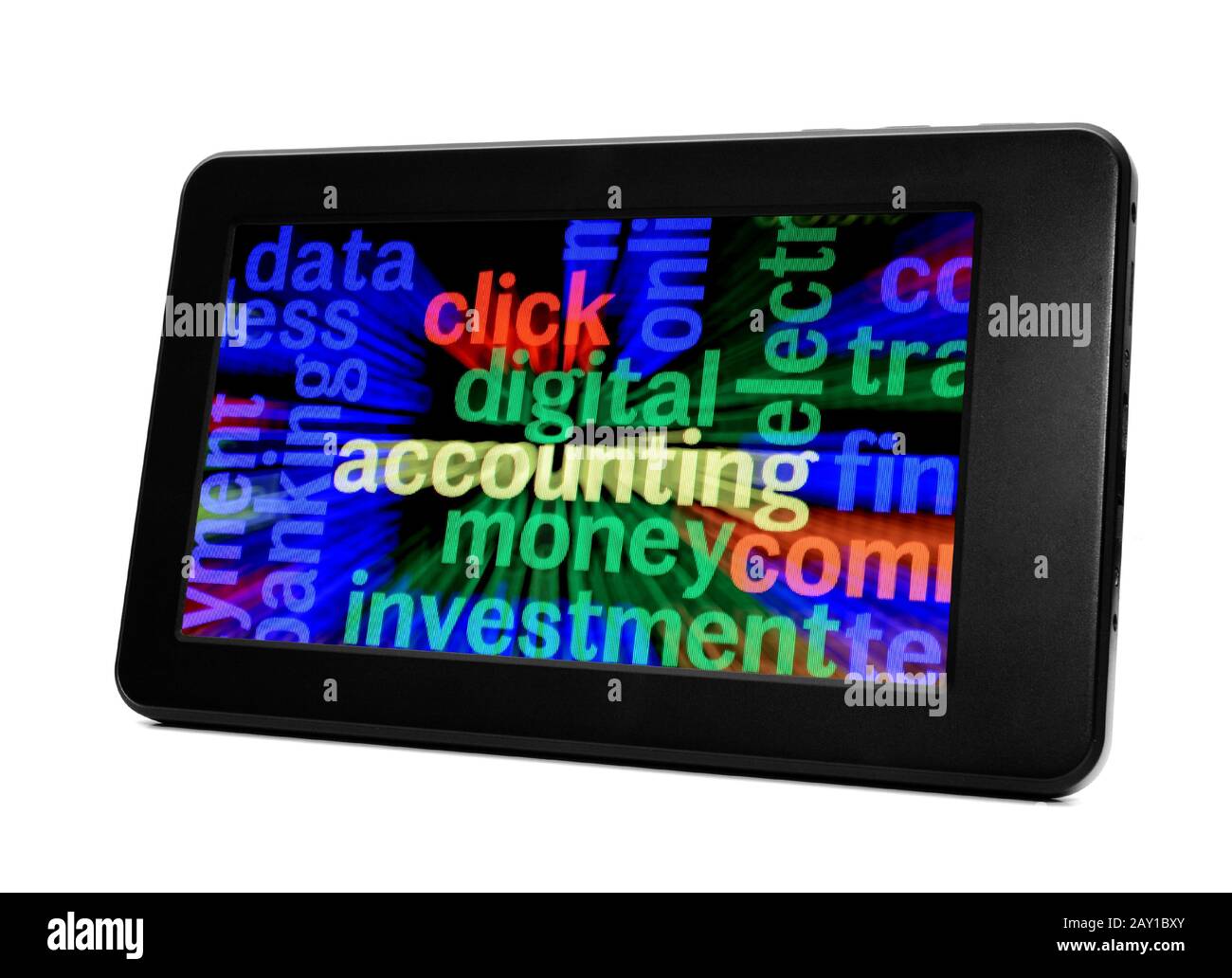 Digital money investment technology Cut Out Stock Images & Pictures - Alamy