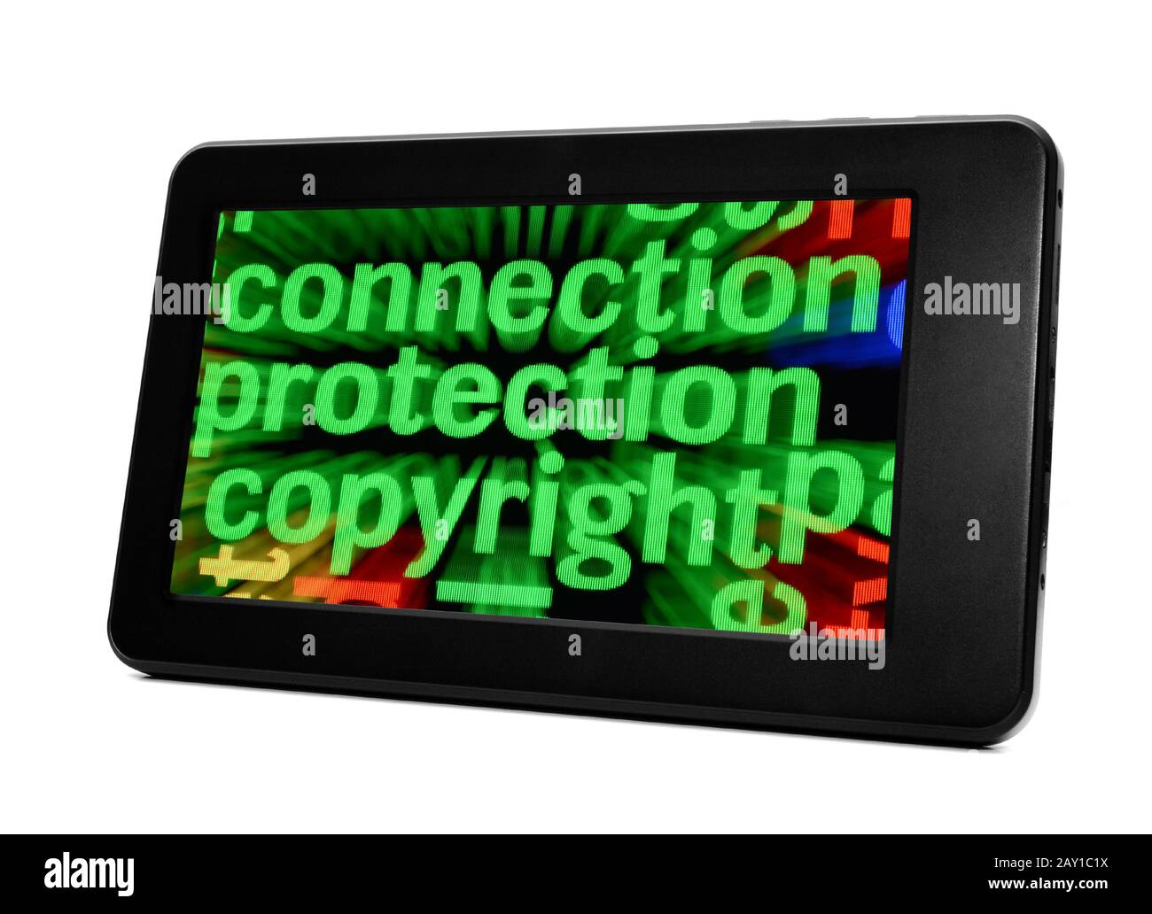Connection protection copyright Stock Photo - Alamy