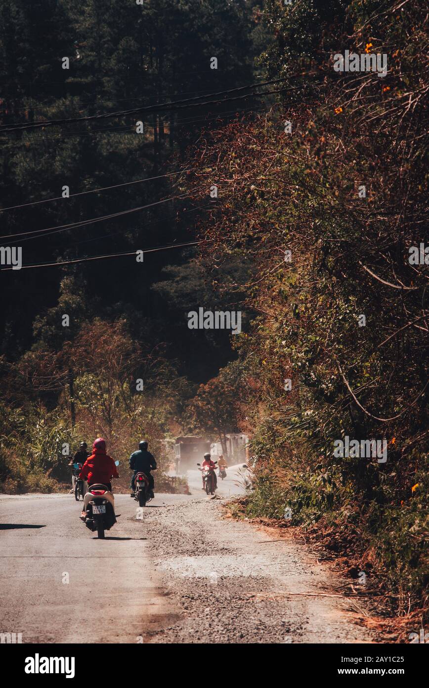 Vietnam driver roads hi-res stock photography and images - Alamy