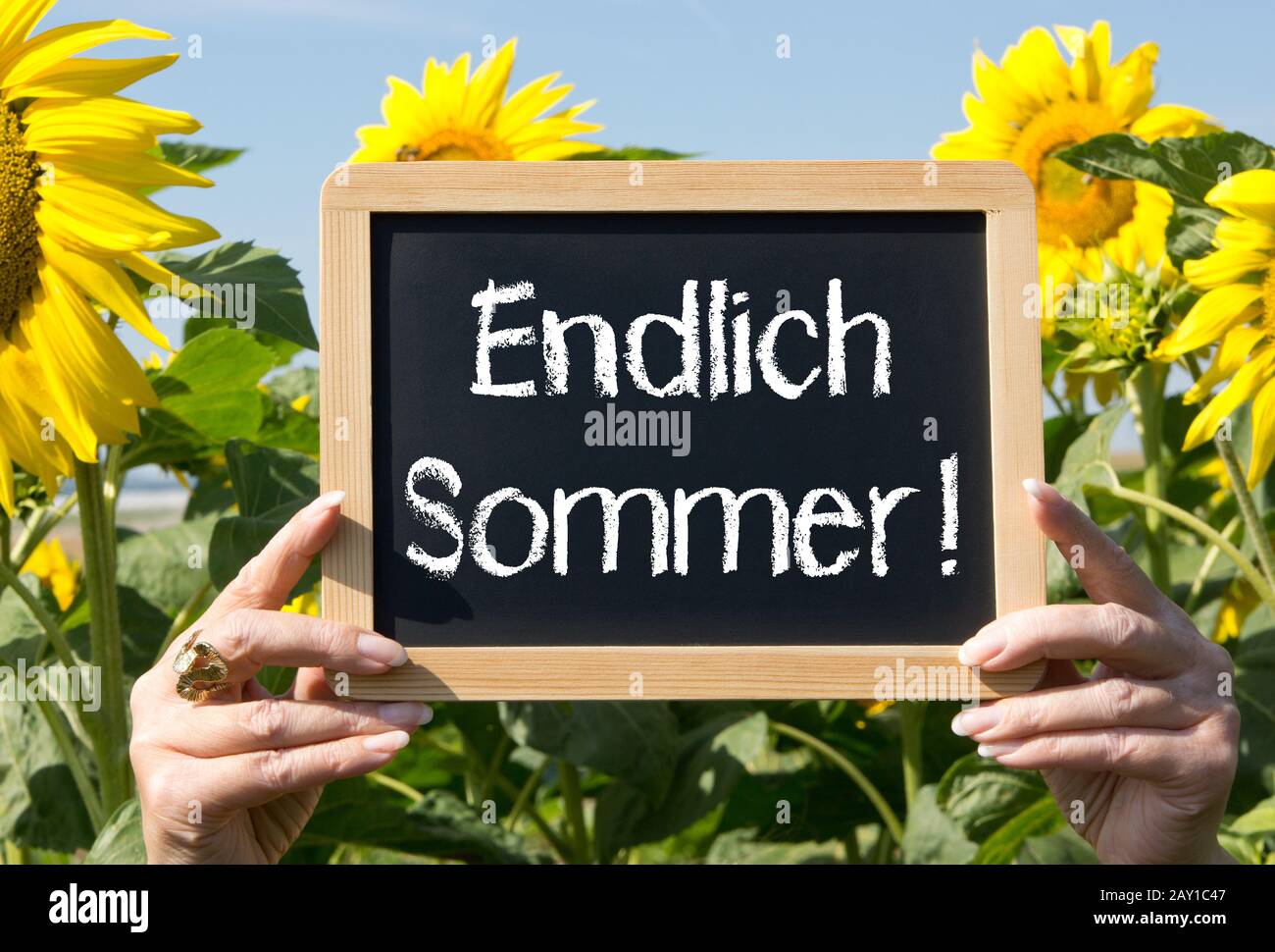 Summer at last ! Stock Photo - Alamy