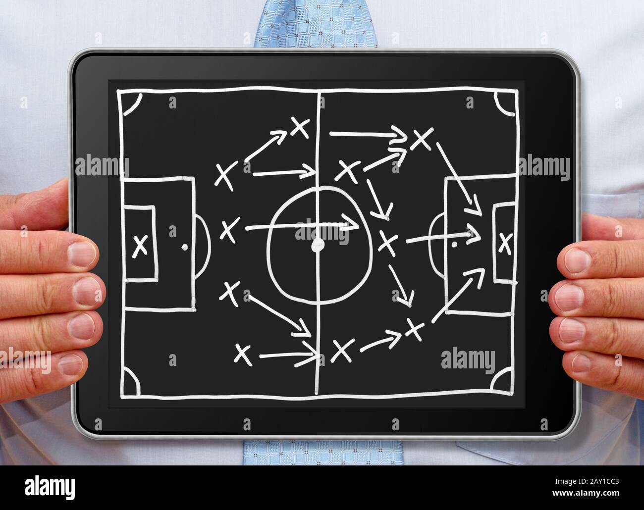 Football strategy hi-res stock photography and images - Alamy