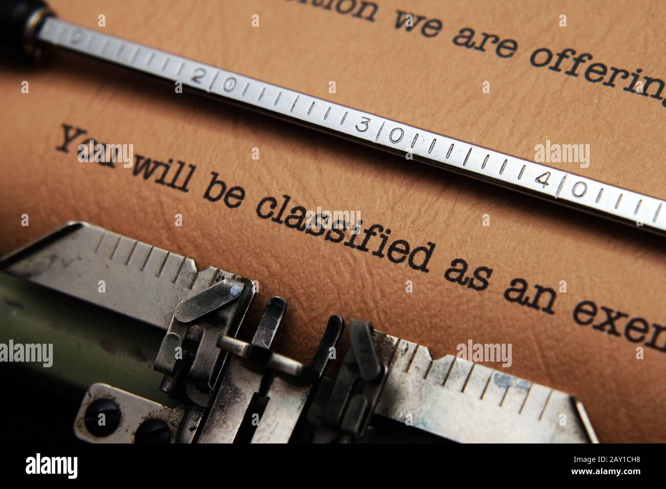 Classified file hi-res stock photography and images - Alamy