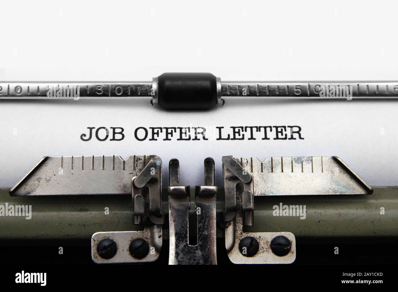 Job offer letter hi-res stock photography and images - Alamy
