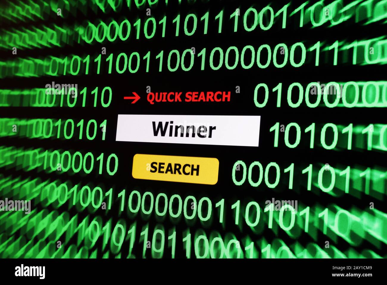 Winner search concept Stock Photo - Alamy