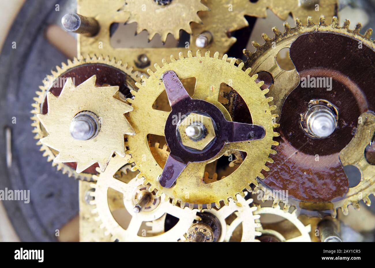 Ancient mechanical gears Stock Photo - Alamy