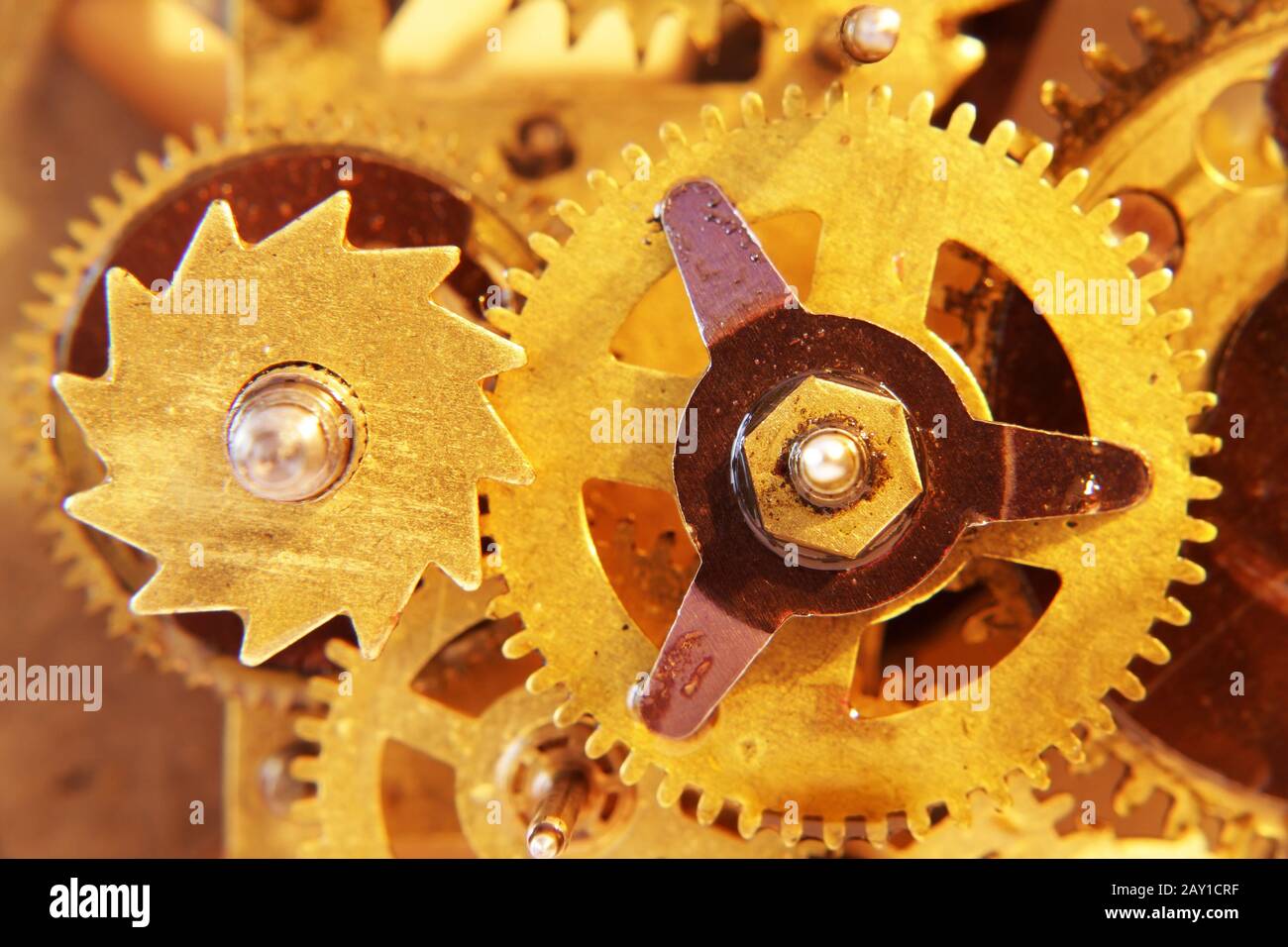 Ancient mechanical gears Stock Photo - Alamy