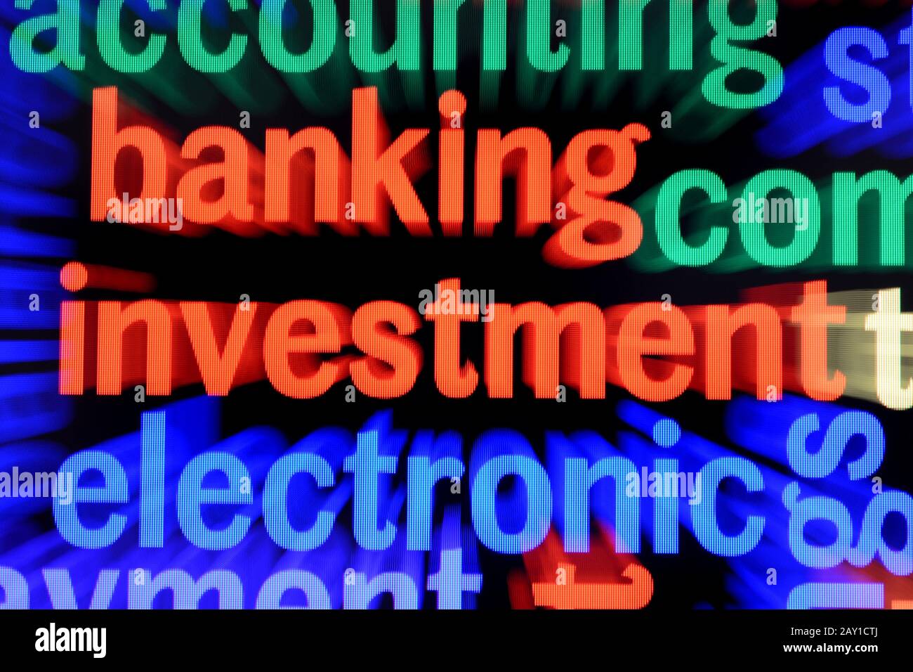 Banking finance concept line hi-res stock photography and images - Alamy