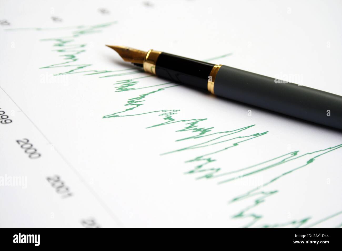 Stock market chart Stock Photo - Alamy