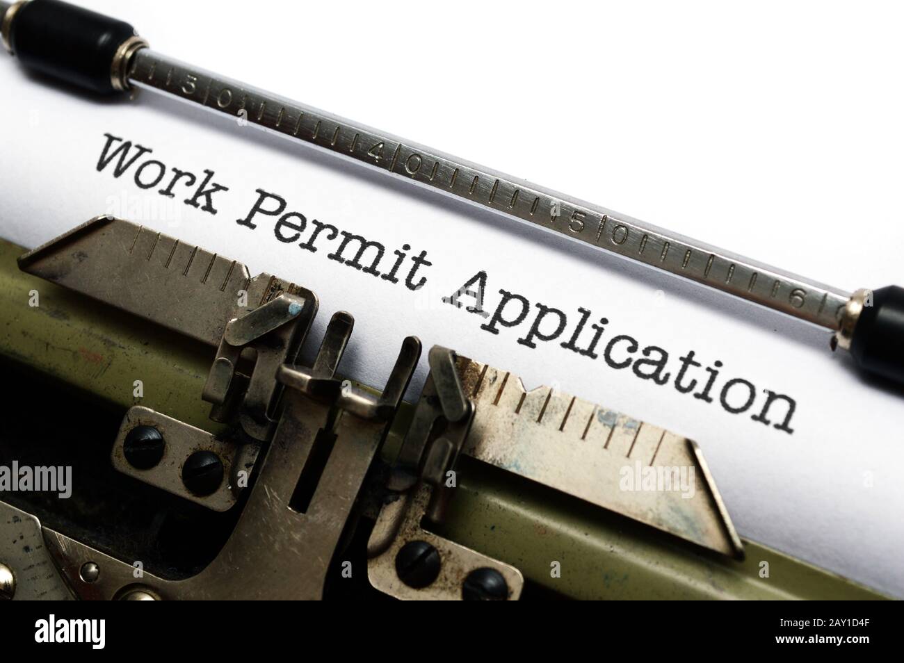 Work permit hi-res stock photography and images - Alamy