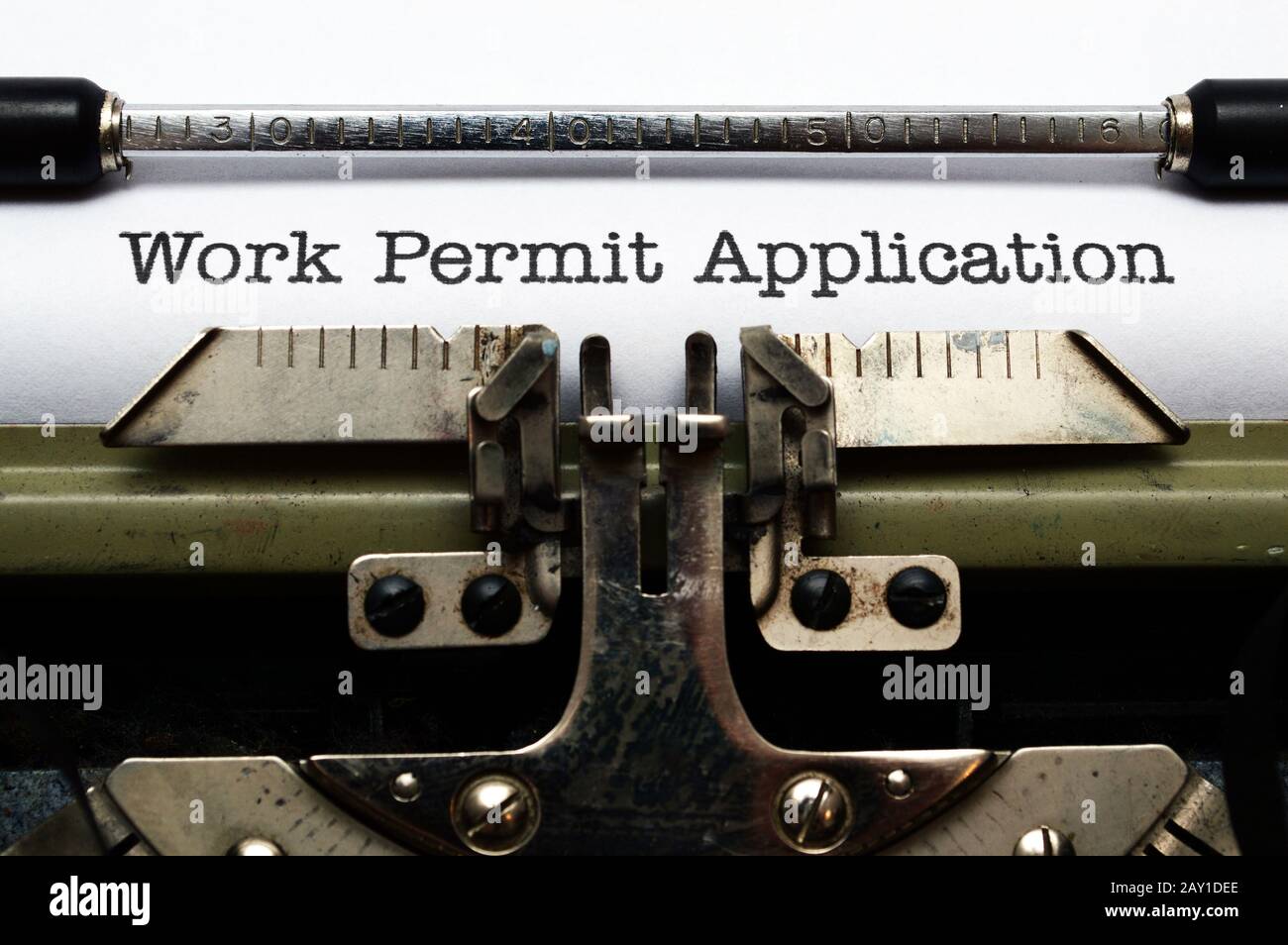 Work permit hi-res stock photography and images - Alamy