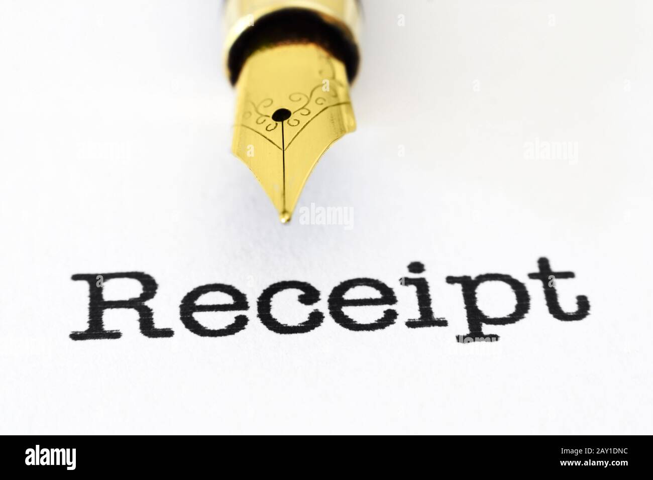 Cash receipt template hi-res stock photography and images - Alamy
