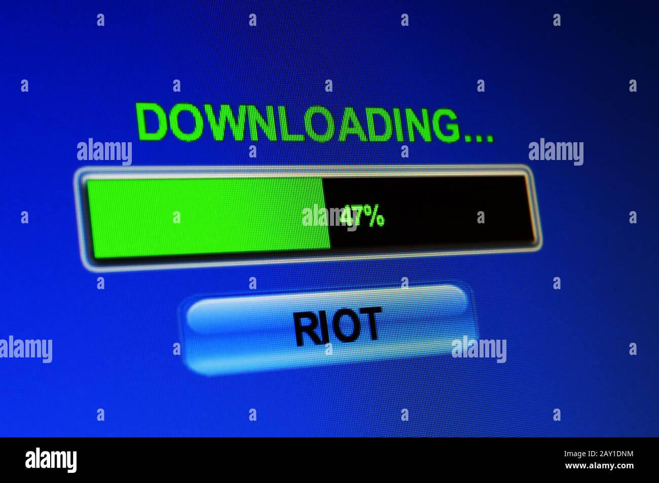 Riot icon hi-res stock photography and images - Alamy