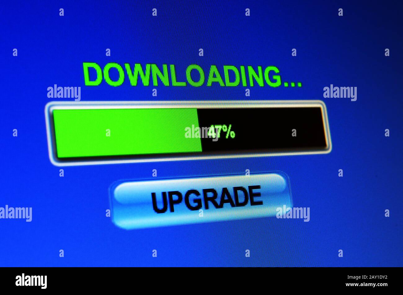 Website downloading software update hi-res stock photography and images ...