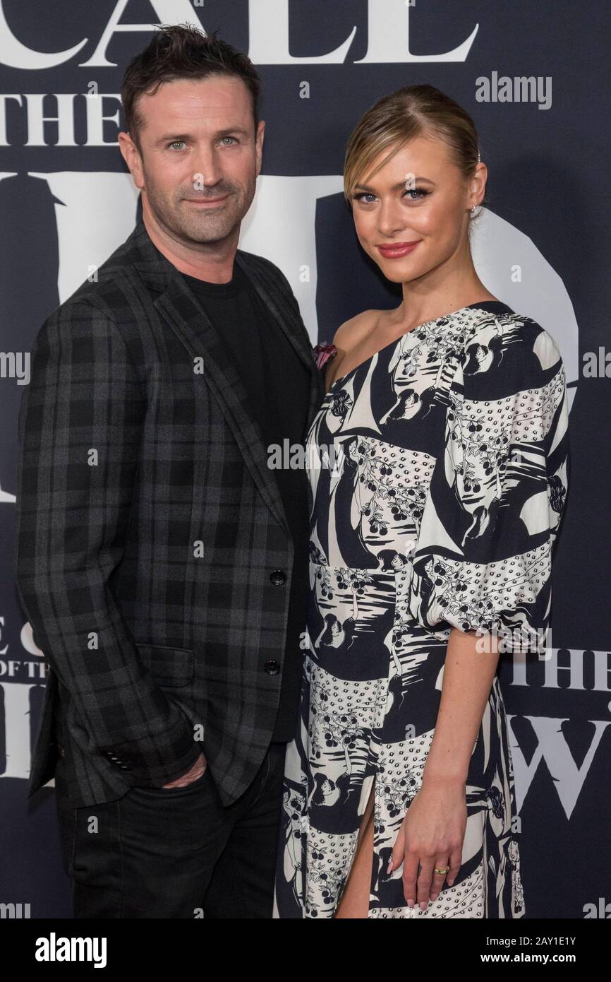 Adam Fergus and Hayley Erin attend the premiere of 'Call of the Wild ...