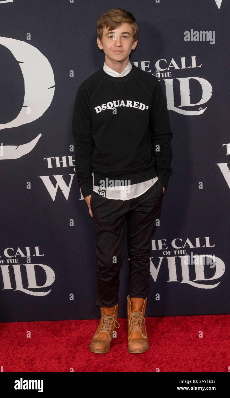 Parker Bates attends the premiere of 'Call of the Wild' at El Capitan ...