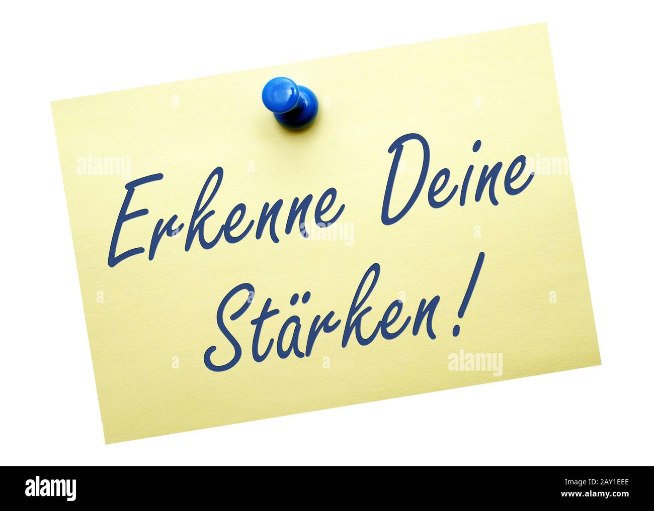 Recognize your strengths ! Stock Photo - Alamy