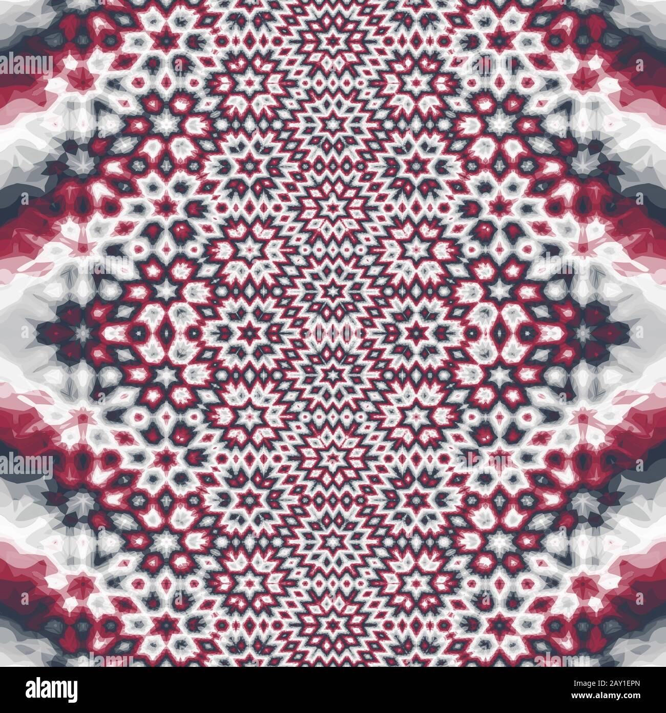 Kaleido fade tribal ethnic fantasy stylized swatch Stock Photo - Alamy