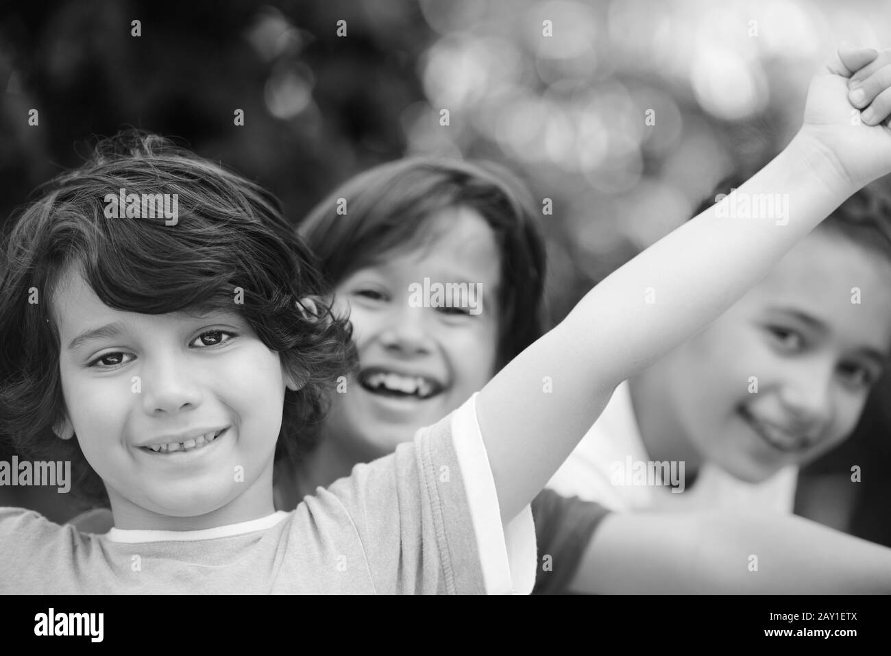 Positive group Black and White Stock Photos & Images - Alamy