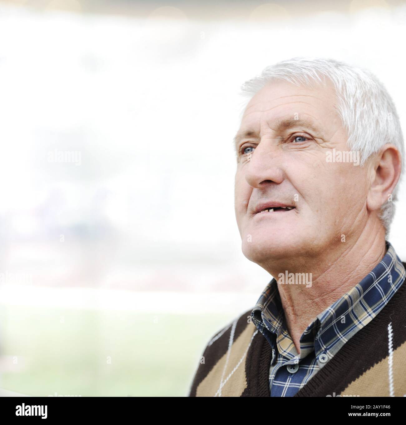 Portrait of an Old Man Stock Photo - Alamy