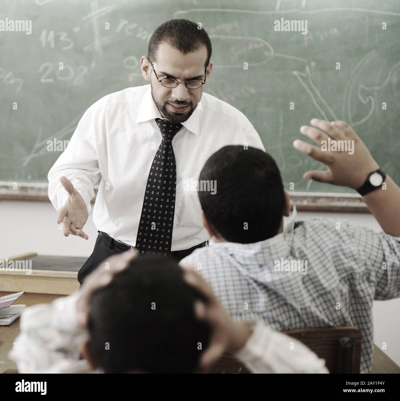 Child shout classroom hi-res stock photography and images - Alamy