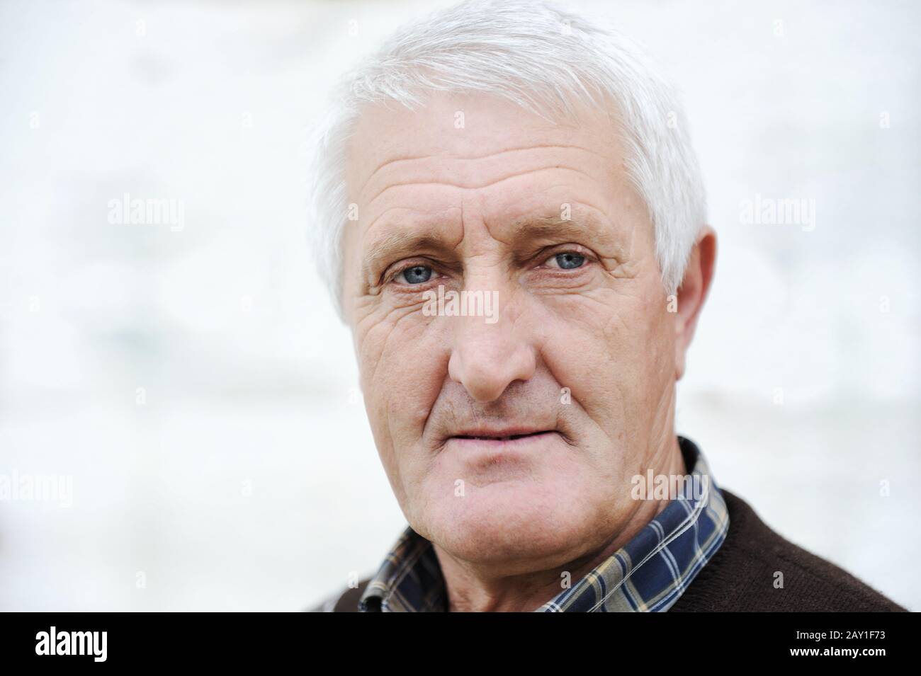 Portrait of an Old Man Stock Photo - Alamy
