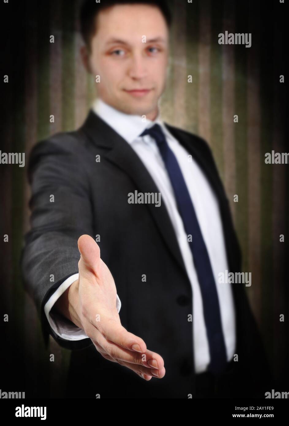 Extending hand of friendship hi-res stock photography and images - Alamy