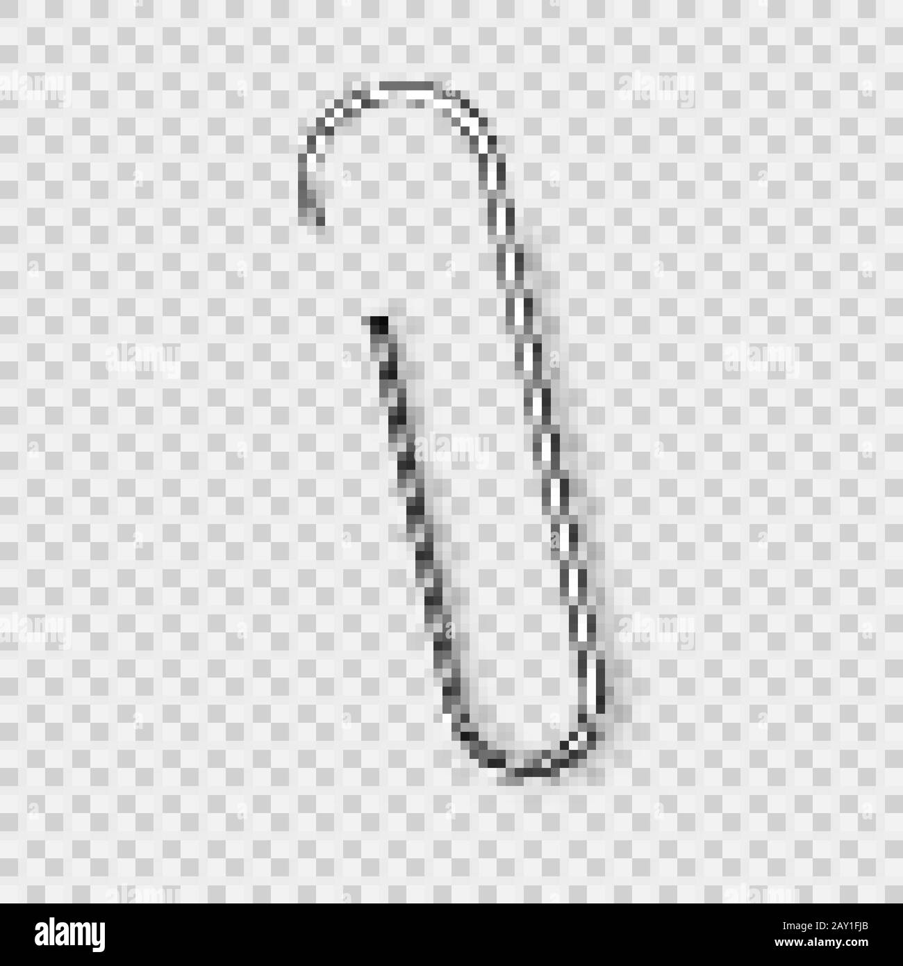 Realistic tilted metal paper clip. Page holder, binder. Vector ...