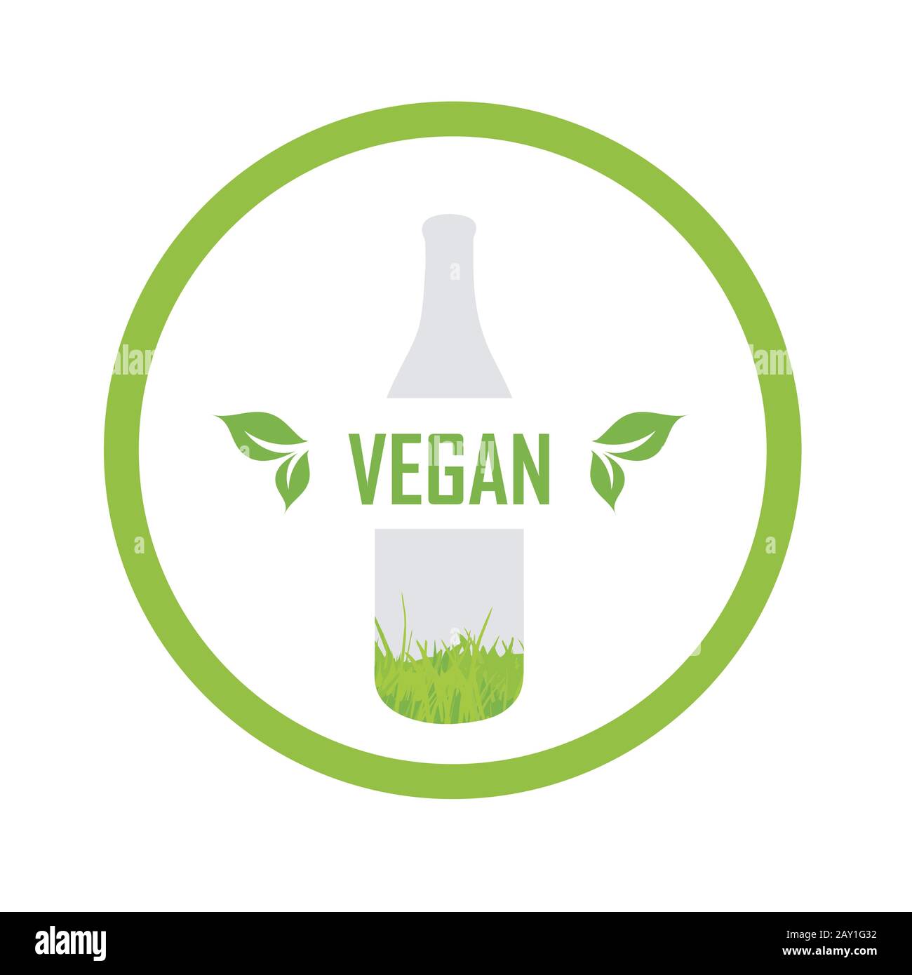 Vegan society logo Stock Vector Images - Alamy