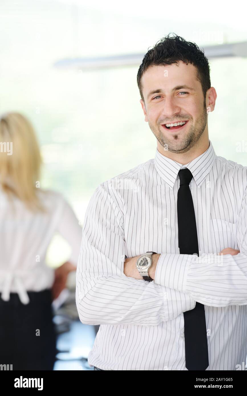 Successful business people at office Stock Photo - Alamy