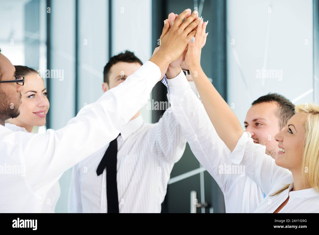 Successful business people Stock Photo - Alamy