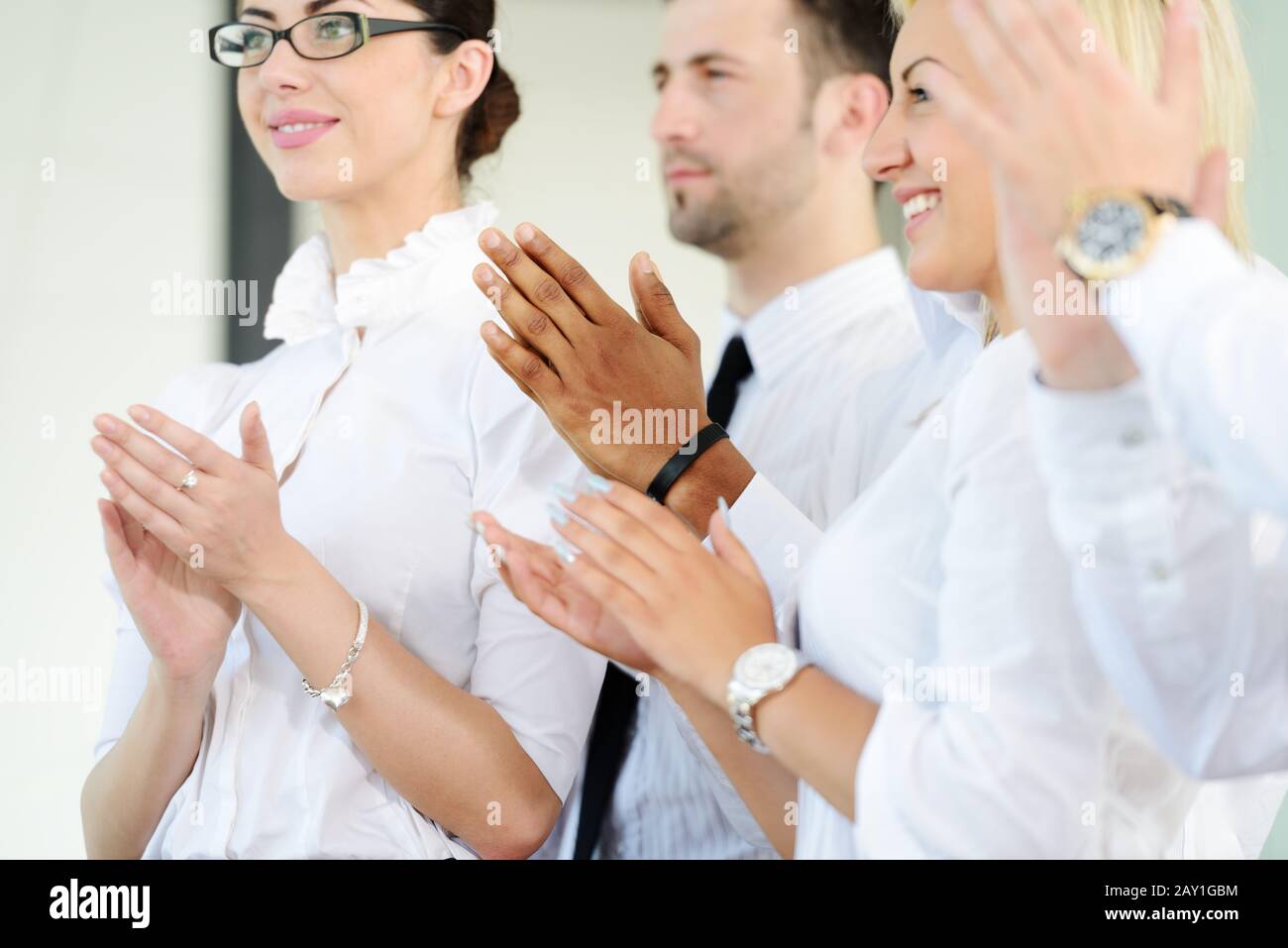 Man applauding hi-res stock photography and images - Alamy