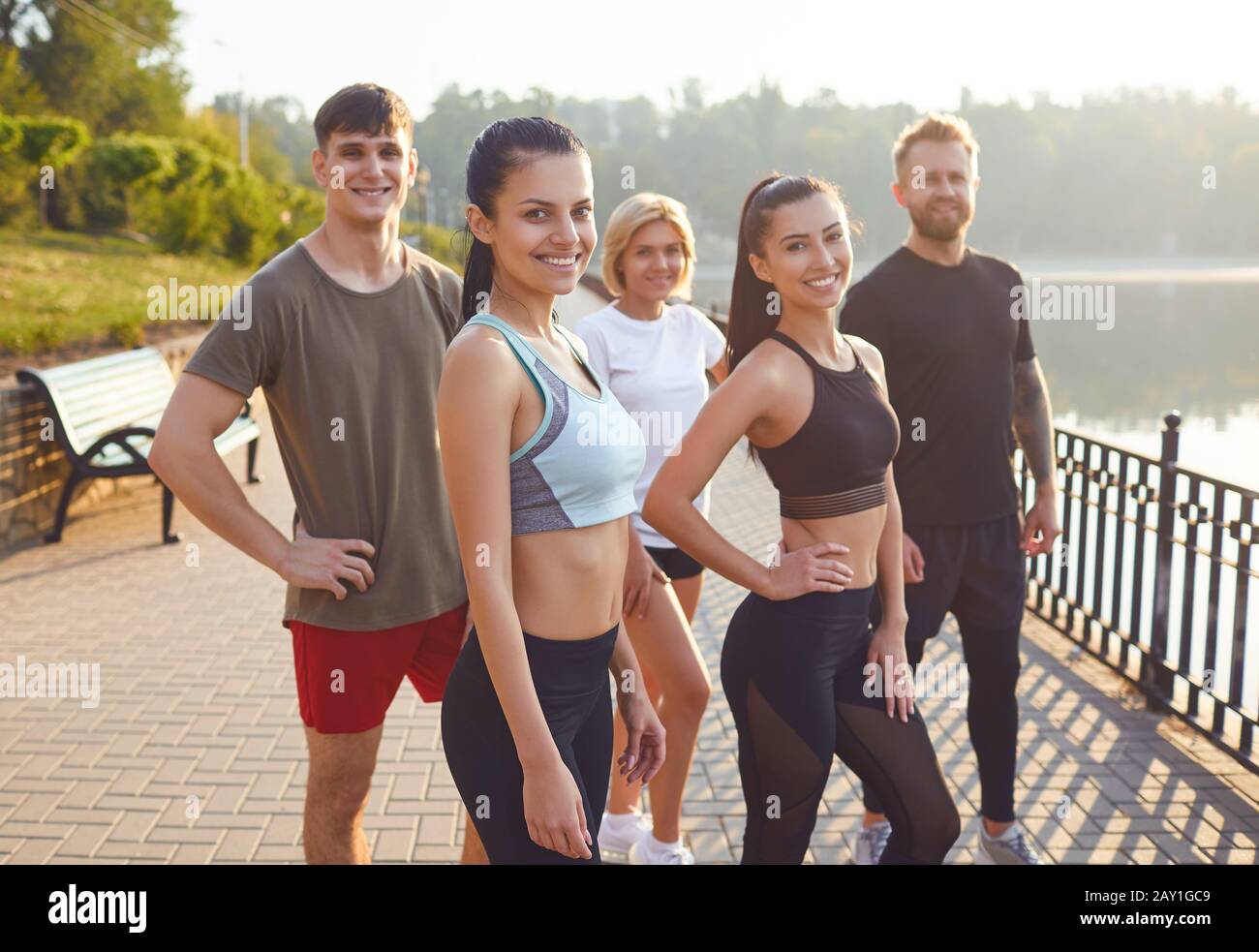 Group wellness hi-res stock photography and images - Alamy
