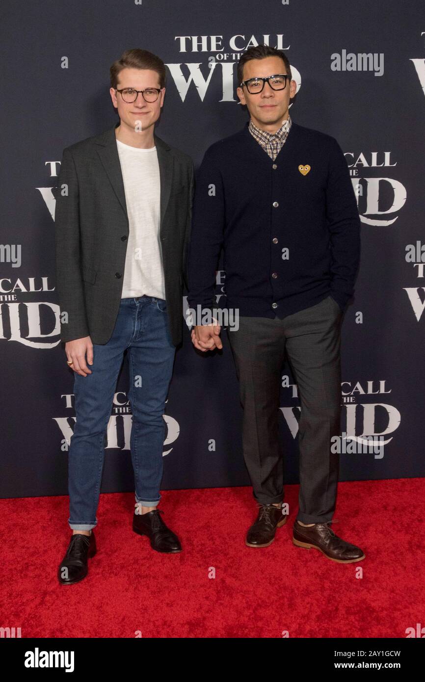 Celebrities joshua cockream and conrad ricamora hi-res stock ...