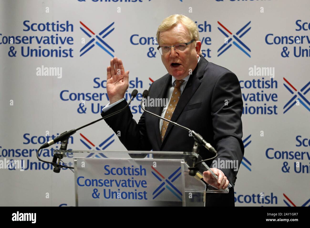 Jackson Carlaw is announced as the new leader of the Scottish ...