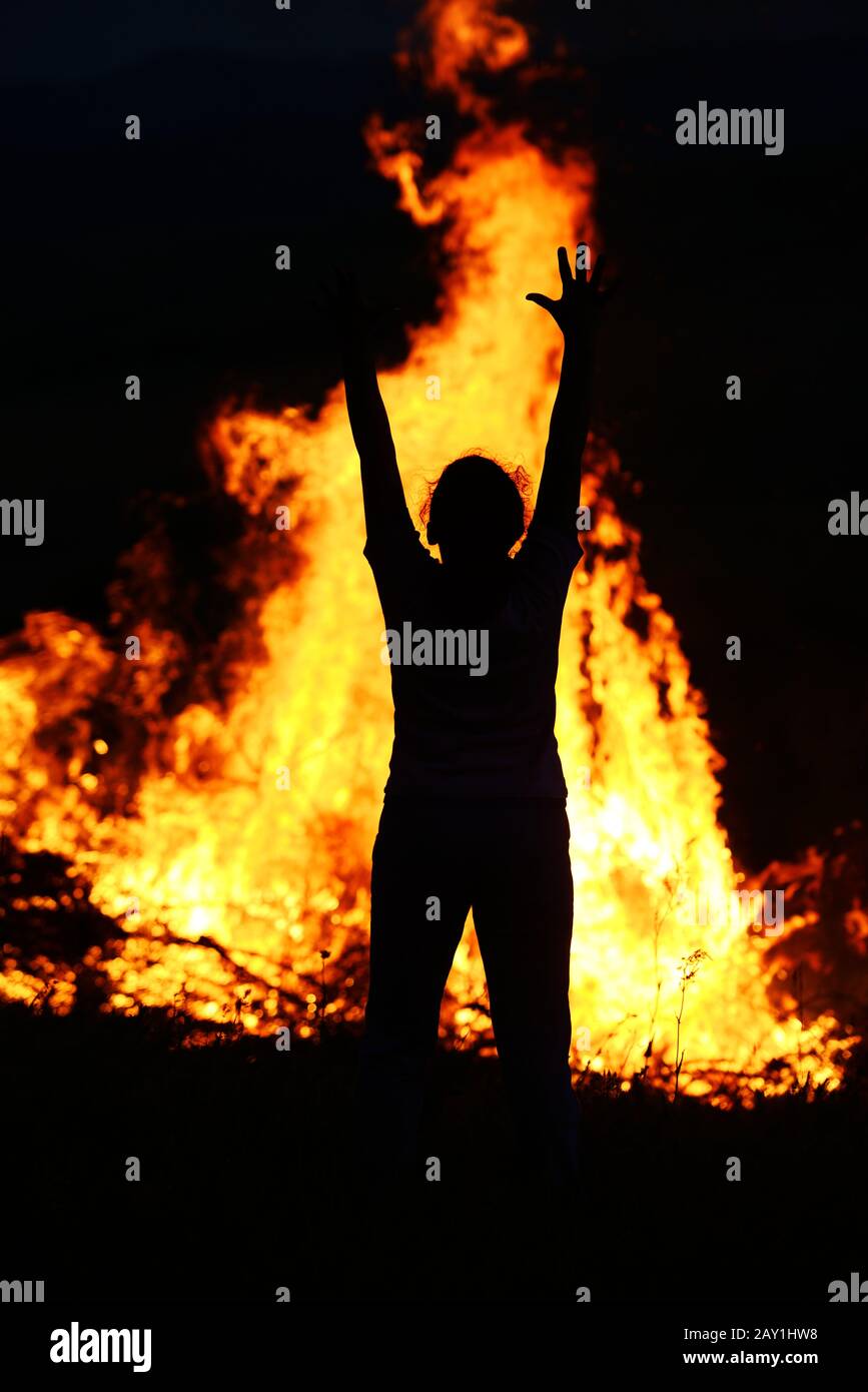 Wide child woods hi-res stock photography and images - Alamy